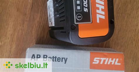 Akumuliatorius Stihl Ap S Skelbiu Lt