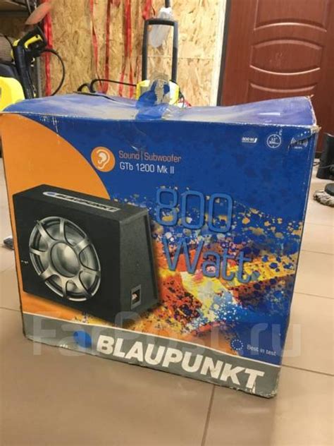 Новый сабвуфер Blaupunkt GTb-1200 mKII, компонентные, 432 x 387 см (170 ...