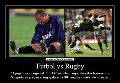 Rugby Es Vida Diferencias Entre Futbol Y Rugby