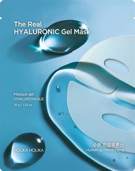Holika Holika The Real Hyaluronic Gel Mask - Гелевая маска для лица с ...