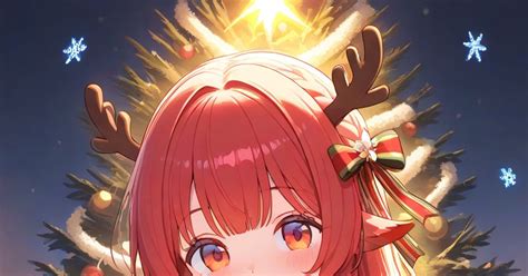 紅髮 聖誕女孩 狄恩のイラスト Pixiv