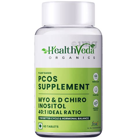 Health Veda Organics Pcos Multivitamin Veg Tablet Buy Bottle Of 600