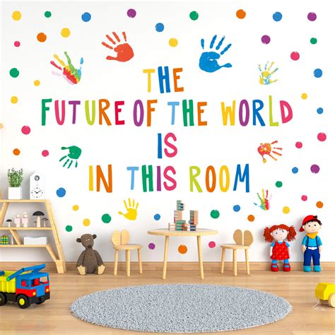 Handprint Quotes Wall Stickers Decowall