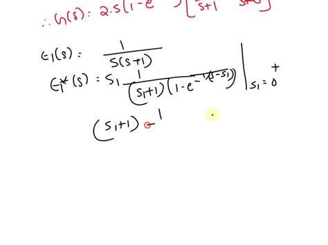 SOLVED Text To Determine The Unit Step Response Of The System Shown