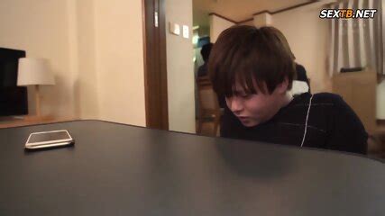 Getting Handjob Blowjob Under The Kotatsu While Playing Games