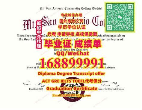 Mtsac毕业证 Ppt