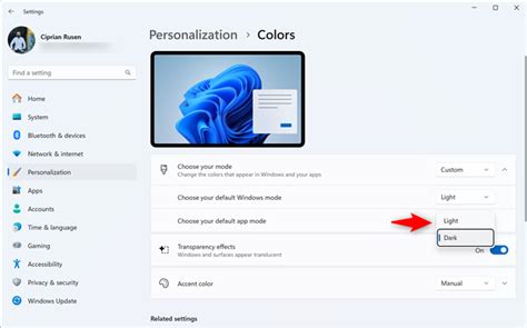 Turn On Or Turn Off Dark Mode For Windows Apps File Explorer Outlook