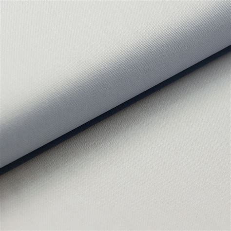Canevas De Coton Enduit Basic Gris Perle