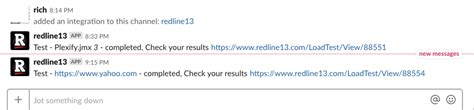 Slack Integration With Load Testing By Redline13 Redline13