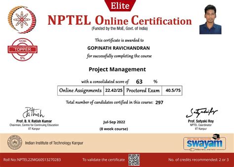 I Am Happy 😀 To Share That I Have Successfully Completed The Project Management Course From