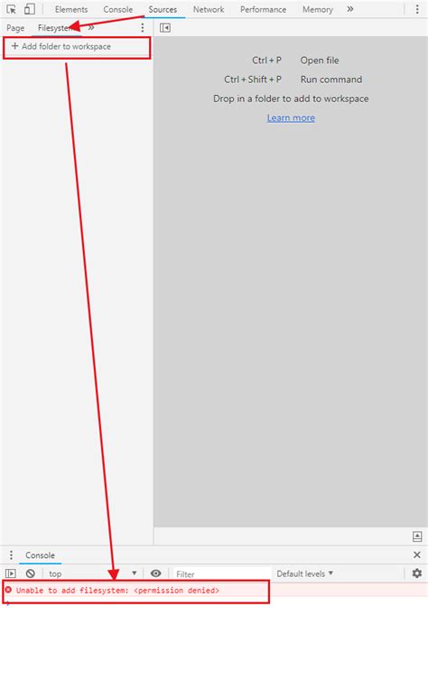 Chrome Filesystem报错unable To Add Filesystem Permission Denied