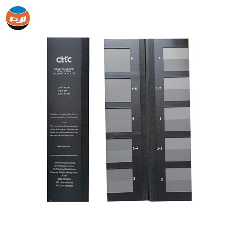Gray Scale For Color Change And Color Staining FYI Factory