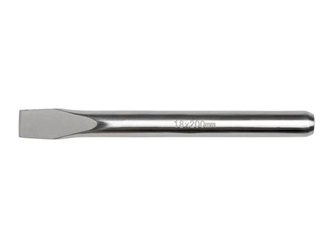 Bahco Stainless Steel Flat Chisel 160mm Length 16 0 Mm Blade Width