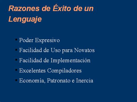 Introducción A Los Lenguajes De Programación