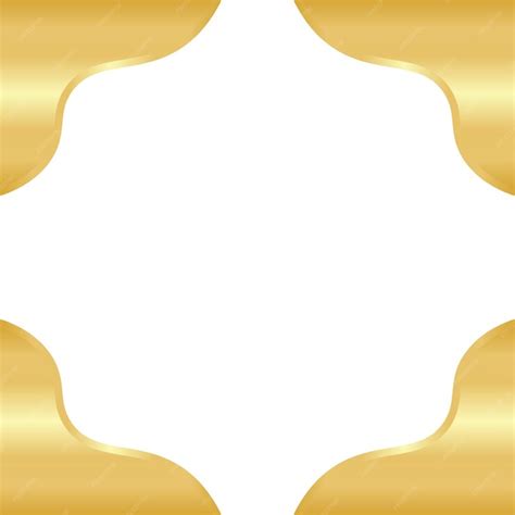 Premium Vector Golden Wave Template Design