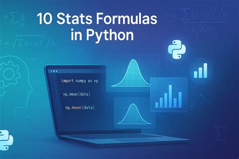 10 Stats Formulas Explained With Python Not Just Theory By Hash