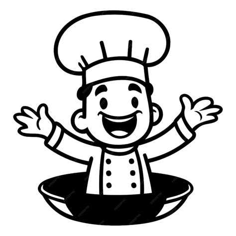Premium Vector Chef Boy Cartoon Vector Illustration Cute Chef Boy