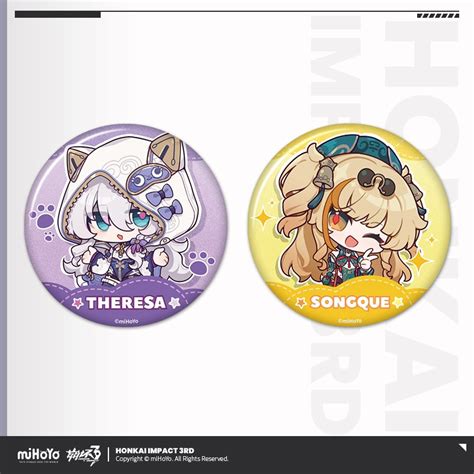 Honkai Impact 3rd Leisurely Dream Series Metal Pin Badge — Animon