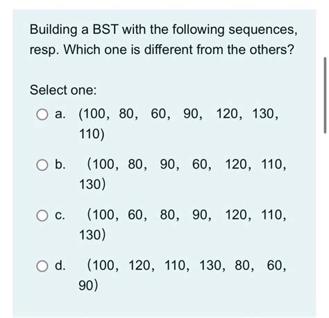 Solved The Following Description Of The Binary Search Is Chegg