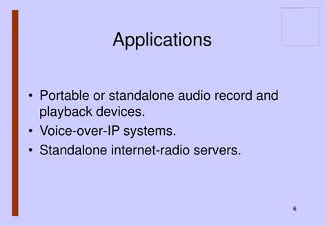 Ppt Hardware Implementation Of An Mpeg 1 Layer 1 Audio Encoder