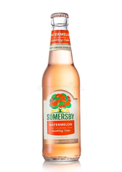 London Uk July 01 2022 Somersby Sparkling Cider With Watermelon On
