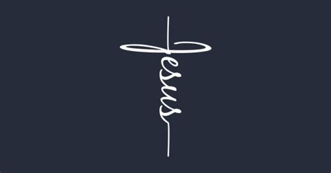 Christian Faith Cross Script Jesus Christian Faith Cross Script