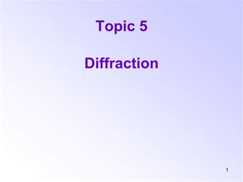 Physics Investigatory Project On Diffraction Pdf