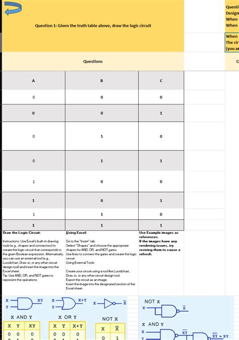 solved given the truth table draw the logic circuit