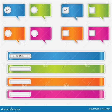 Bubbles Elements Stock Vector Illustration Of Bubble 23641398