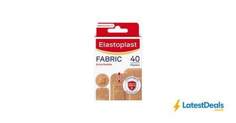 Elastoplast Extra Flexible Fabric Plaster Strips 40 Pieces £129 At