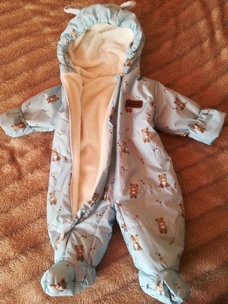 Тёплый комбенизон детский размер 68 74 одевали пару раз быстро выросли Обр В личку