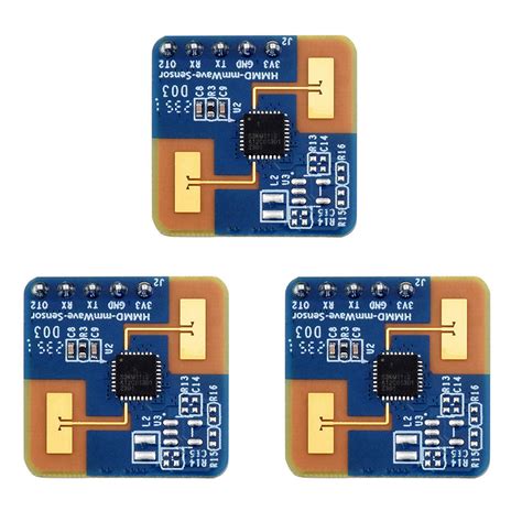3X 24G Millimeter Wave Radar Sensor S3KM1110 Intelligent Human Body Micro Motion Module ISM Band