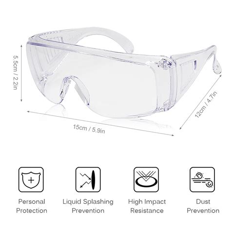 Safety Glasses Adults Personal Protective Eyewear Grandado