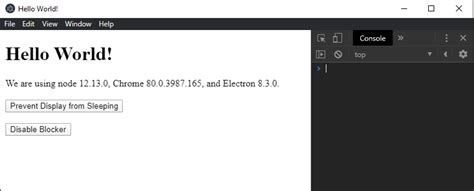 Prevent System From Entering Sleep Mode In Electronjs Geeksforgeeks