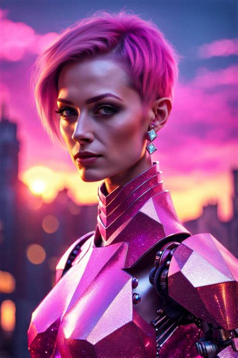 Pink Cyborg 02 By Catmanduu On Deviantart