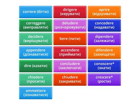 Verbi Irregolari Passato Prossimo Flip Tiles