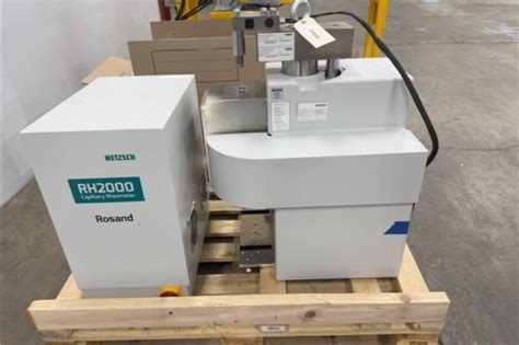 Netzsch Capillary Rheometer Model Rosand Rh2000 New In 2022 In United