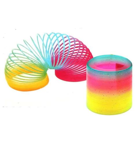 F0001822098shiny 레인보우 칼라링 링쌓기 칼라링 스프링장난감 무지개링 용수철 티몬
