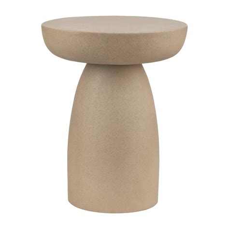 Concrete Effect Side Table Bouclair
