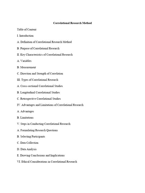 Correlational Research Method Pdf Causality Experiment