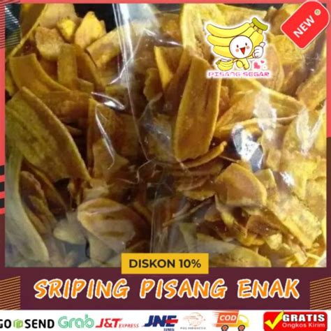Jual KERIPIK PISANG ASIN GURIH MURAH 900grm 1 Kg HIGIENIS