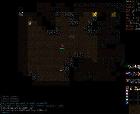 Formicid Can Use Shaft Self Ability While It Has Stuck Status · Issue