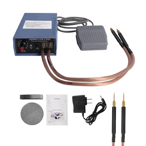 Docreate Spot Welder 5000W Handheld Spot Welder Spot Welder 9 Gears