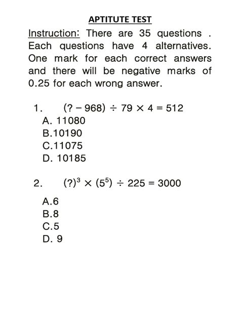 Test Quantitative Aptitude Adre Pdf Quantity Physical Quantities