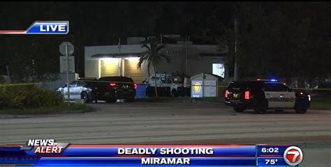 Police 1 Dead After Shooting In Miramar Wsvn 7news Miami News