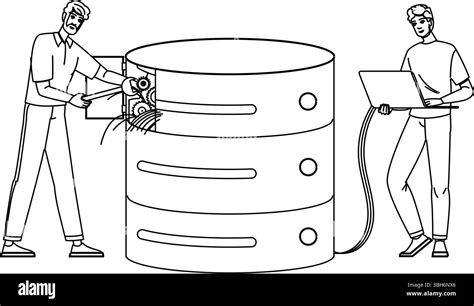 Schema Setting Up Database Vector Stock Vector Image And Art Alamy