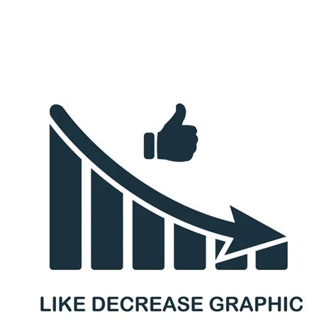 Like Decrease Graphic Icon Mobile App Printing Web Site Icon Simple