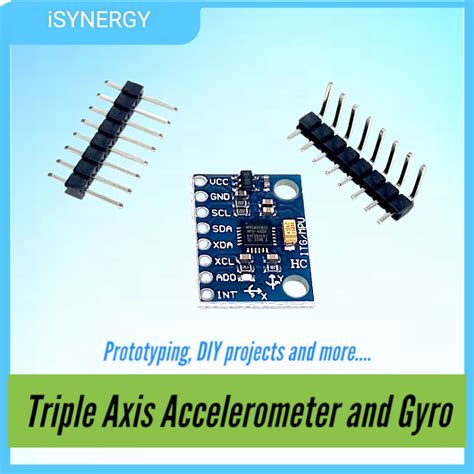 Triple Axis Accelerometer And Gyro MPU Arduino Shopee Philippines