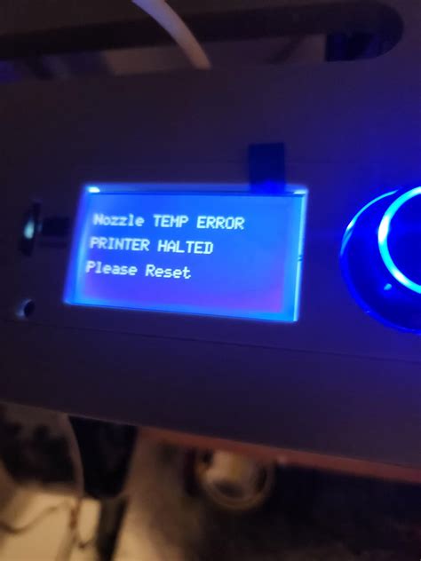 Nozzle Temp Error On Tina2basic R3dprinting