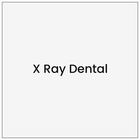 X Ray Dental Gooddays Healthcare